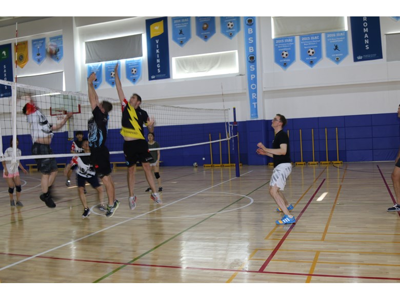 Staff Student Volleyball Match 2018 British School of Beijing, Shunyi