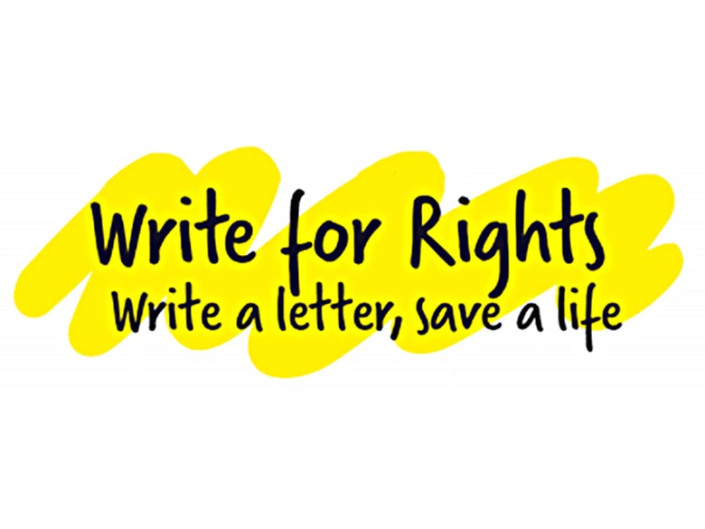 Year 10 ‘Write for Rights’ Letters of Support